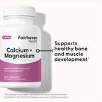 Calcium and magnesium for bone health