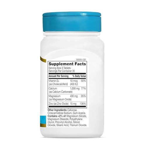 Calcium and magnesium for muscle function