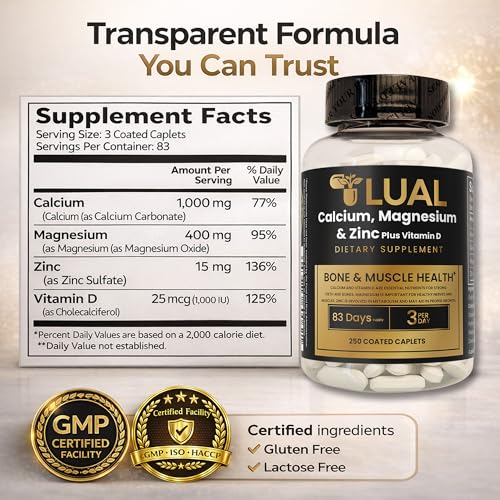 Calcium and magnesium for muscle function