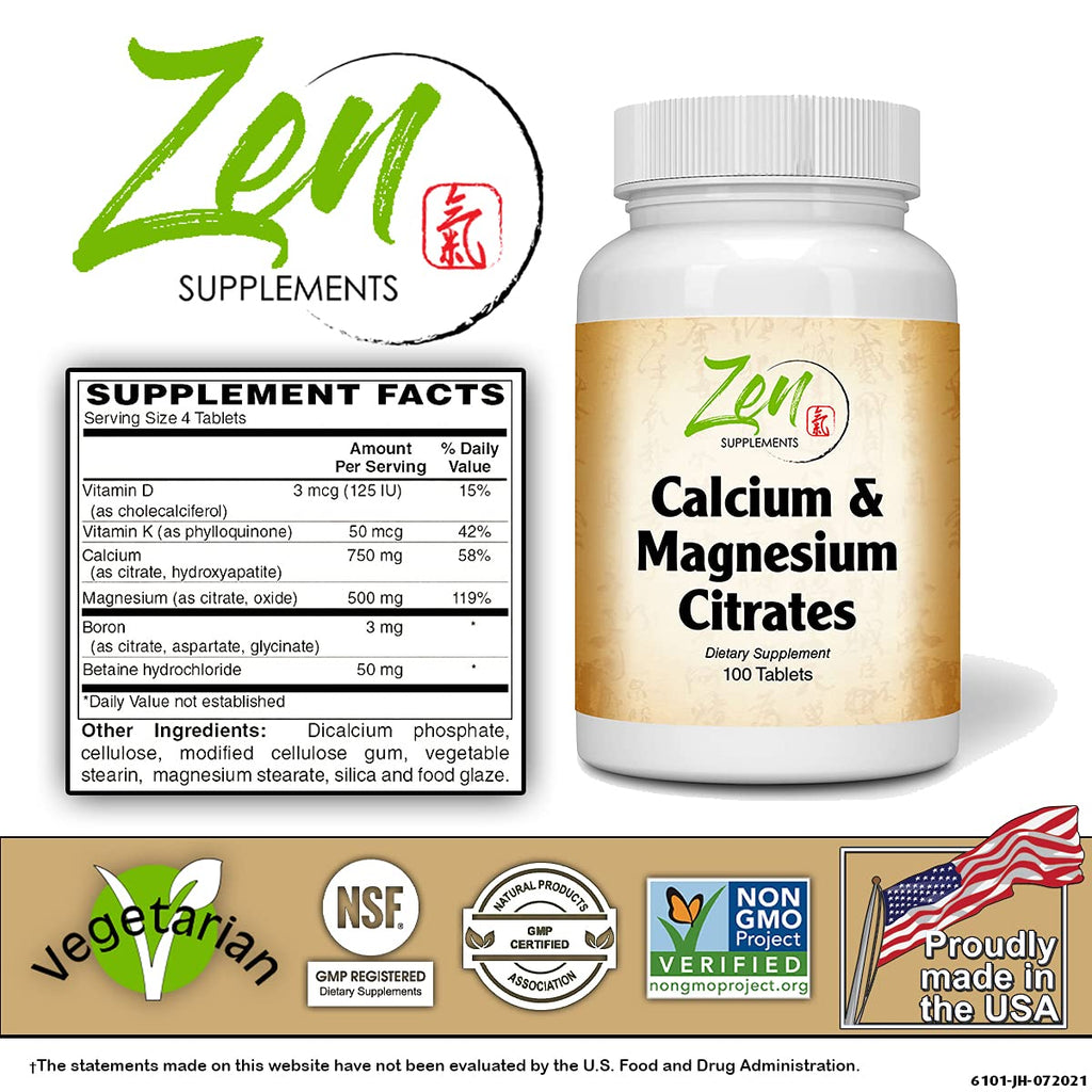 calcium and magnesium for overall health