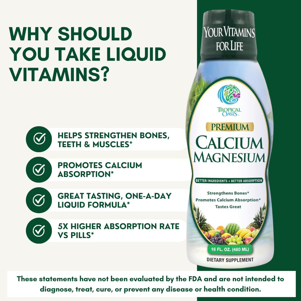 Calcium and magnesium for overall wellness