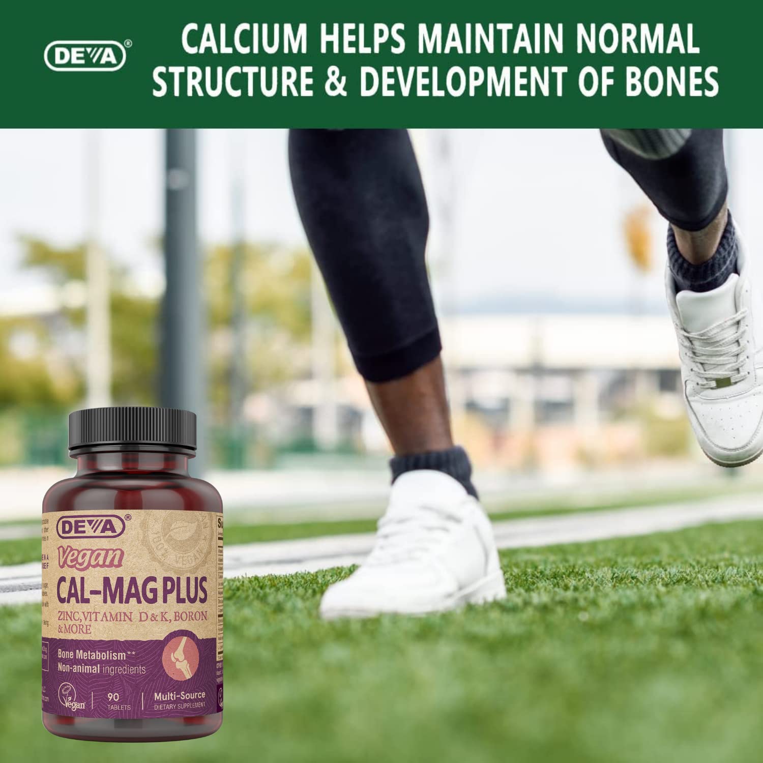 Calcium and magnesium for stress relief