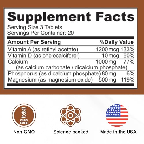 calcium and magnesium for strong bones