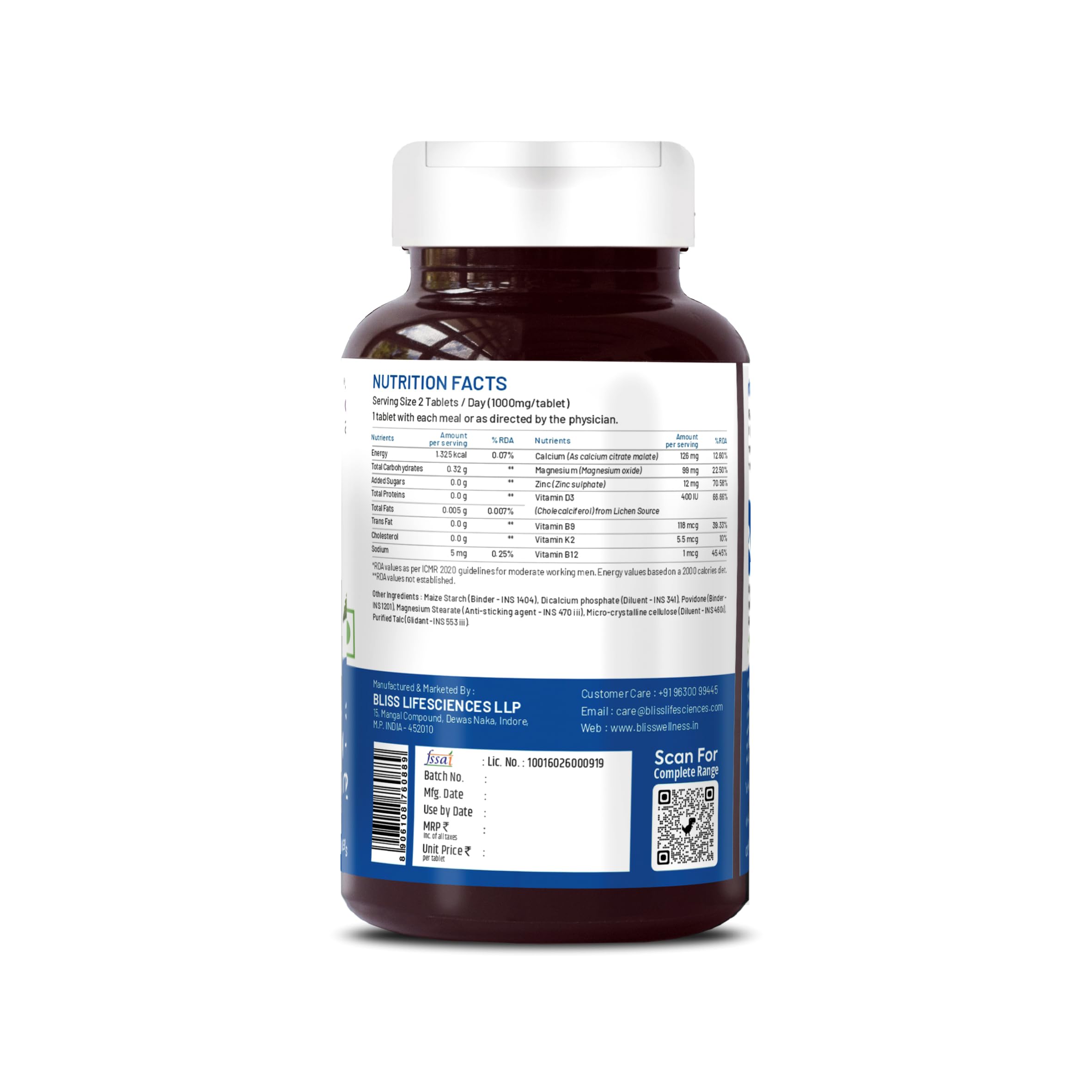 calcium and magnesium for vitality
