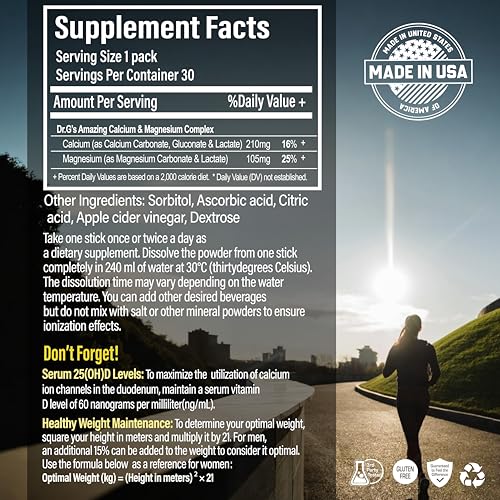 calcium and magnesium for vitality