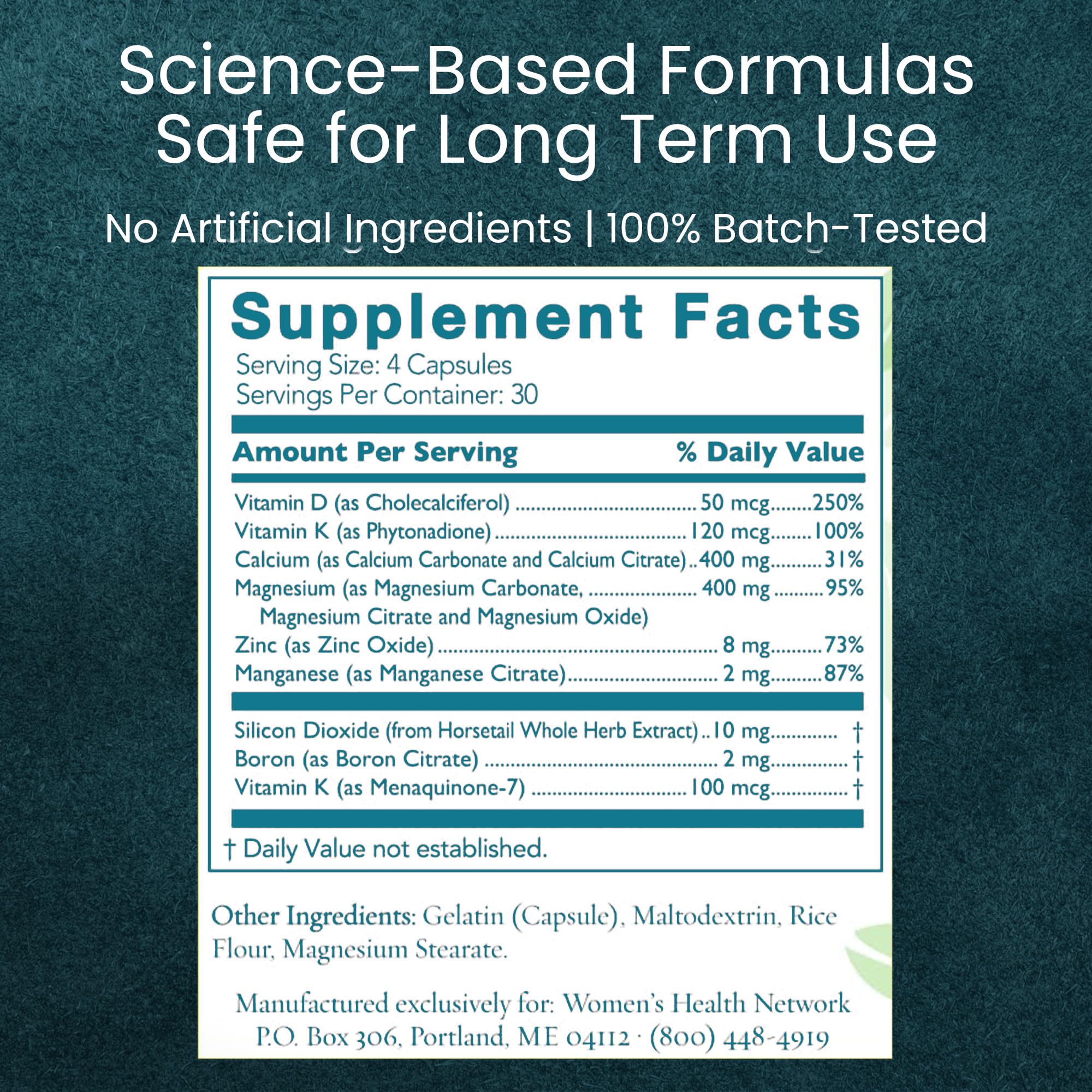 calcium and magnesium for vitality