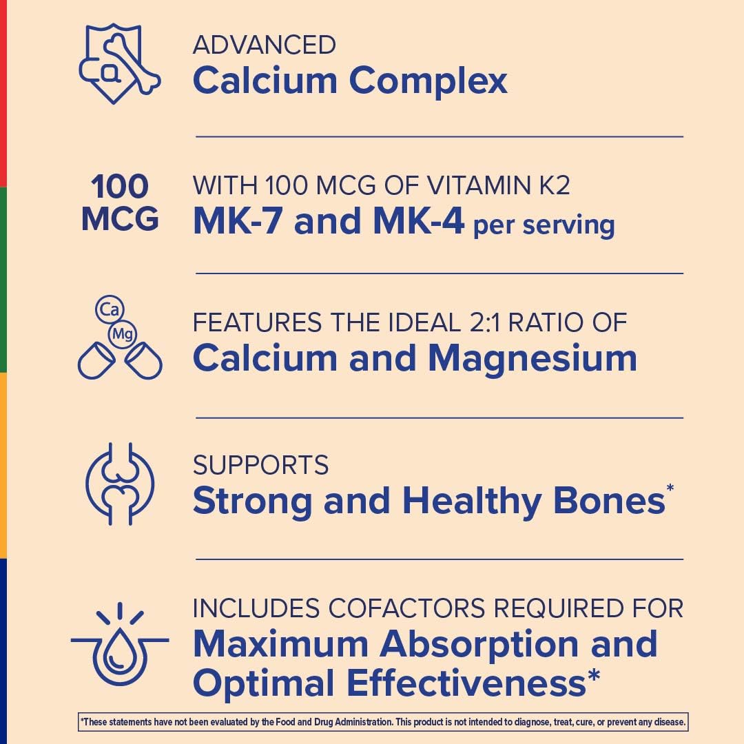 Calcium and magnesium supplement for health