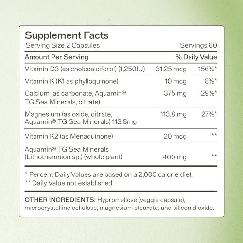 Calcium and sea minerals blend