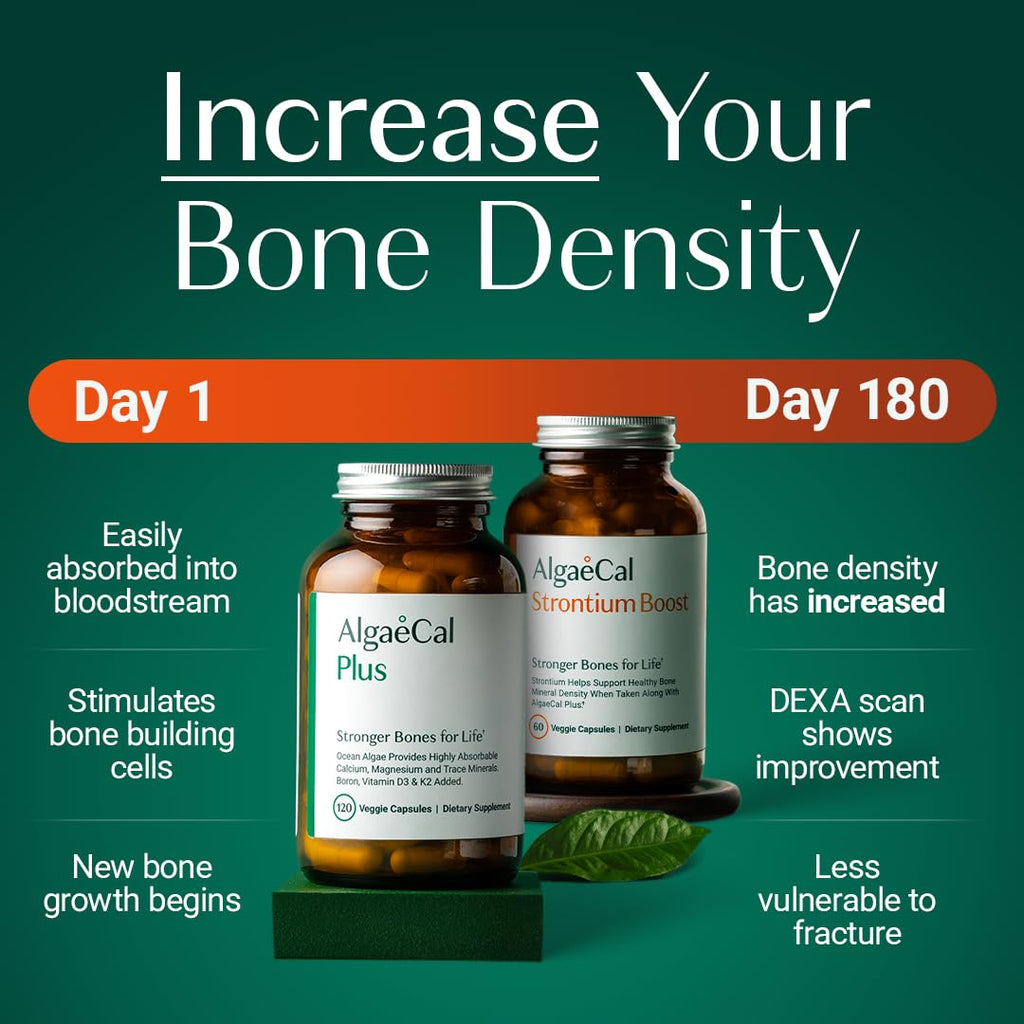calcium and strontium capsules for bone health