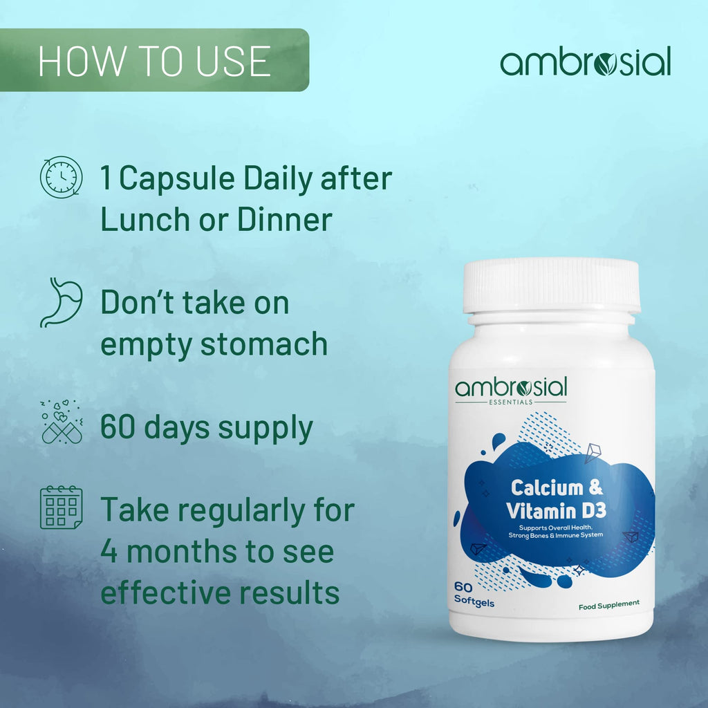 Calcium and Vitamin D for immune support