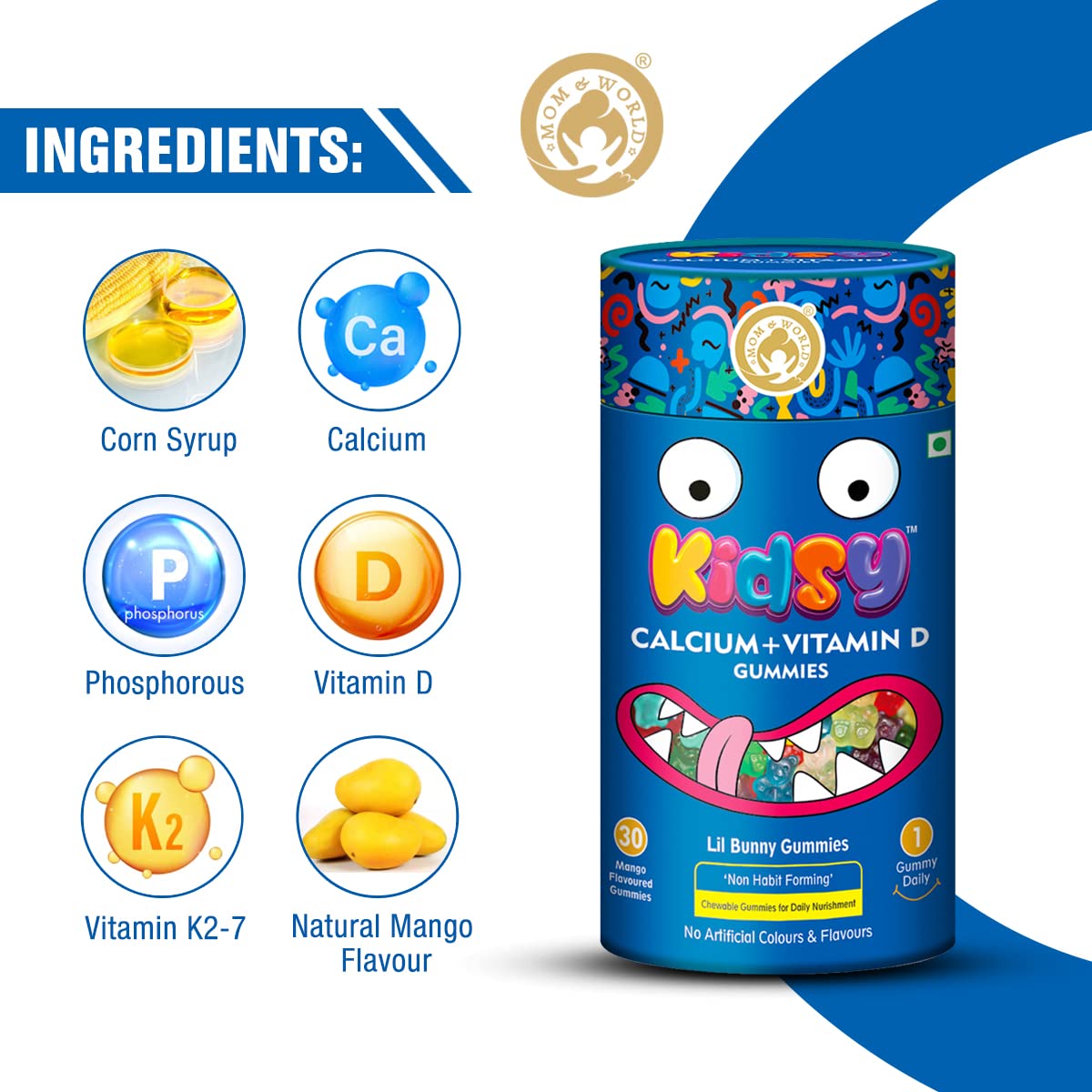 Calcium and vitamin D for kids