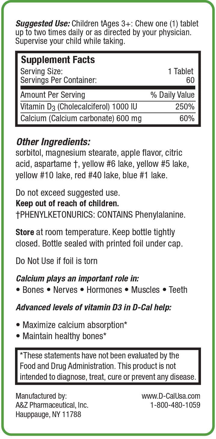 Calcium and vitamin D for kids