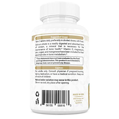 calcium and vitamin D for vitality