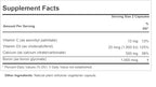 Calcium and vitamin D supplement