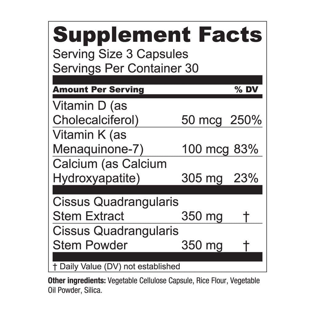 Calcium and vitamin D3 benefits