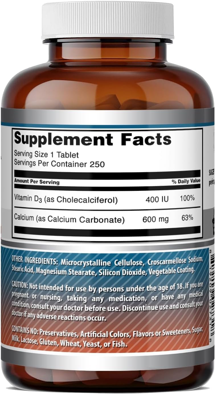 calcium and vitamin D3 benefits