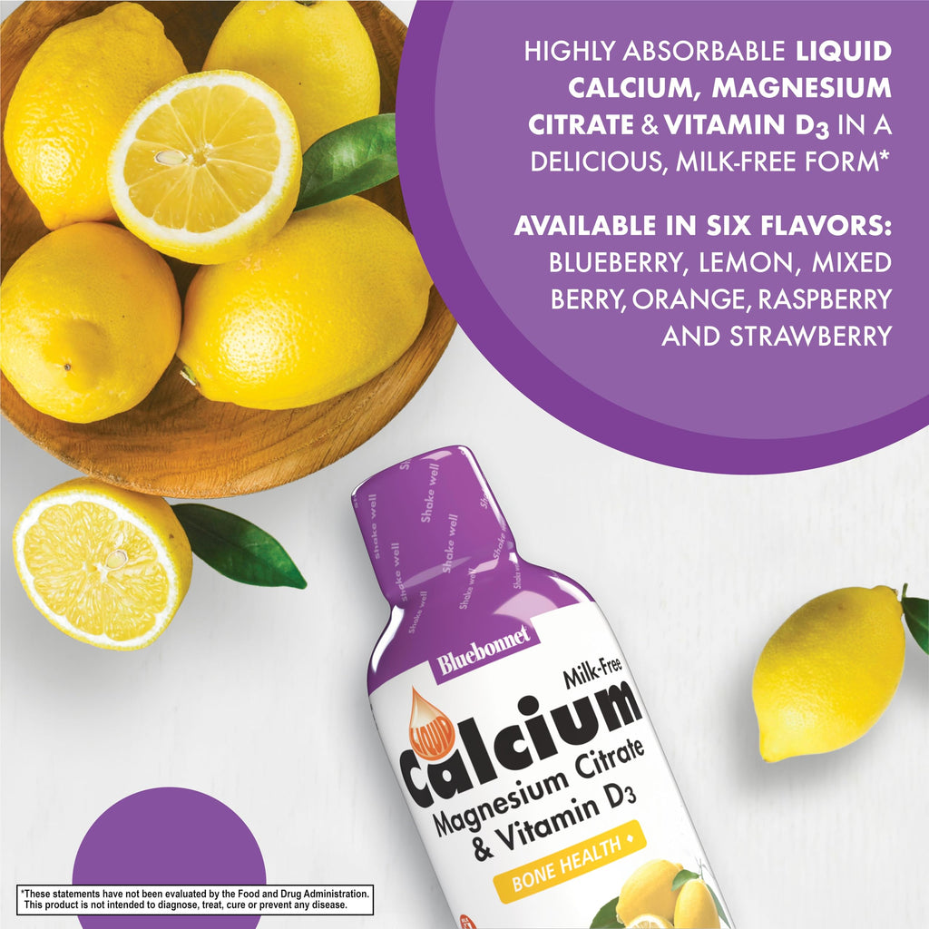 Calcium and vitamin D3 blend