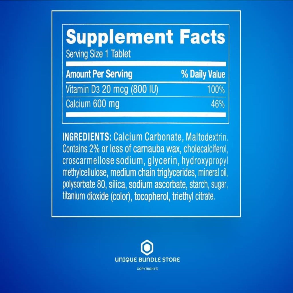 Calcium and vitamin D3 combo