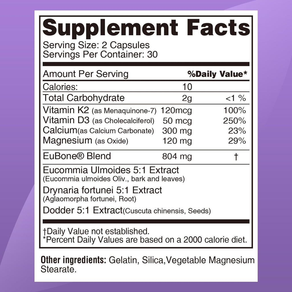 Calcium and vitamin D3 for active lifestyle
