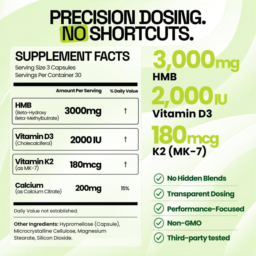 Calcium and vitamin D3 for athletes