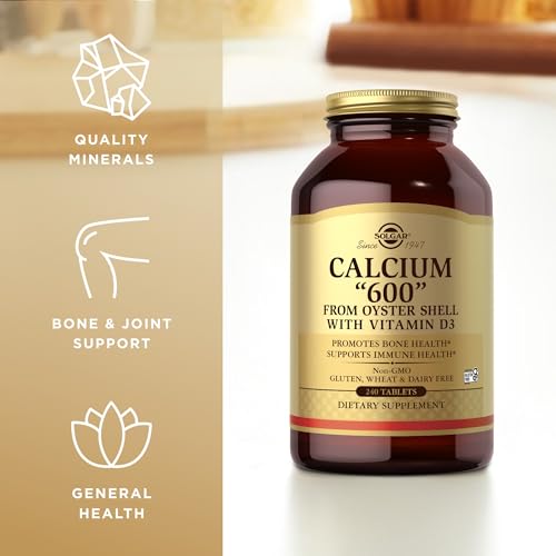 Calcium and Vitamin D3 for better absorption