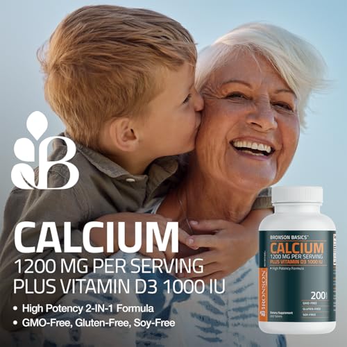 Calcium and Vitamin D3 for bone support