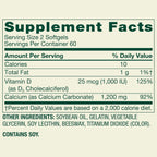 Calcium and Vitamin D3 for immune support
