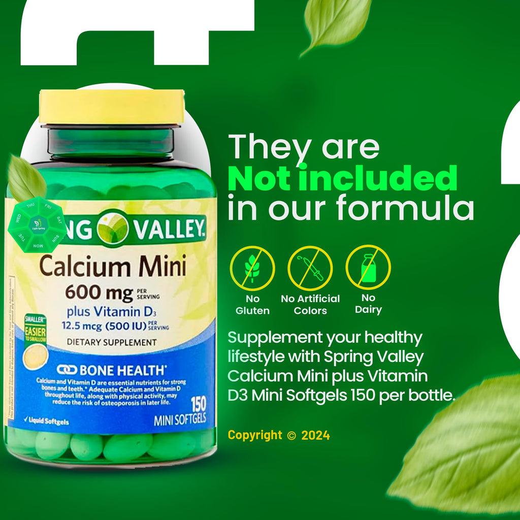 Calcium and Vitamin D3 for joint support