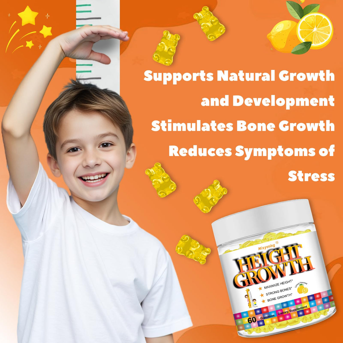 Calcium and vitamin D3 gummies