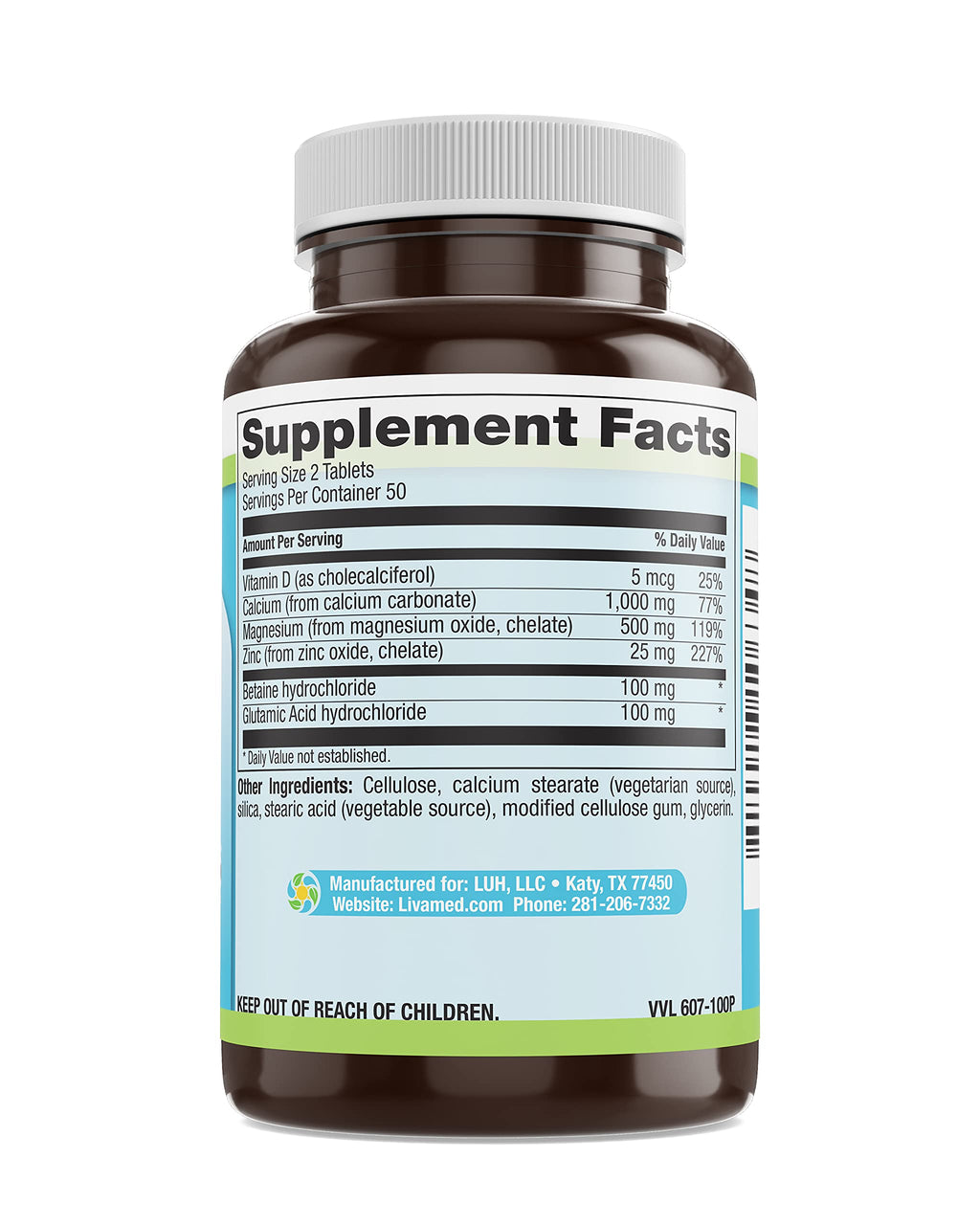 calcium and zinc for immune support
