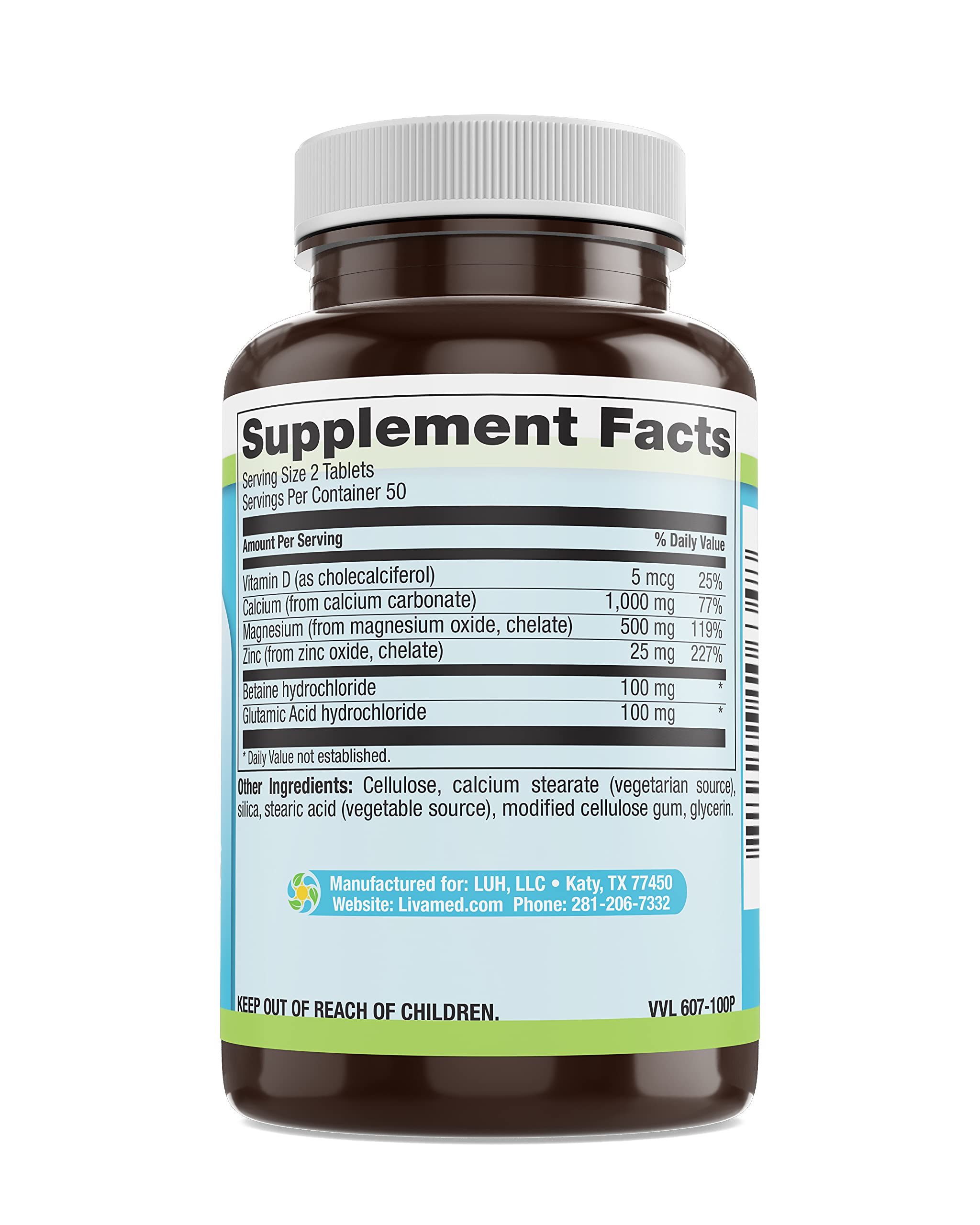 calcium and zinc for immune support