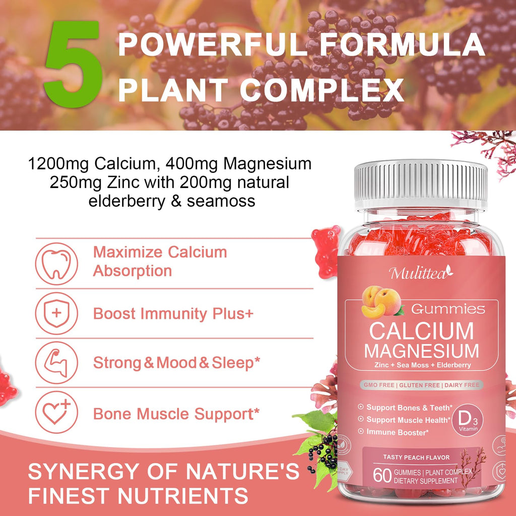 calcium and zinc supplement for wellness