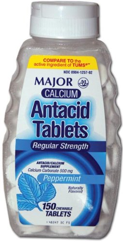 calcium antacid tablets for heartburn relief