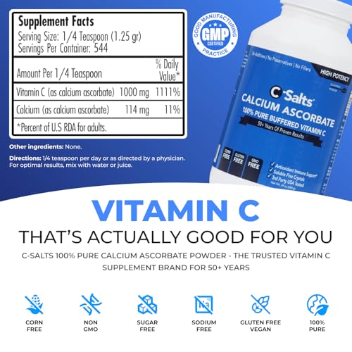 Calcium ascorbate for immune support