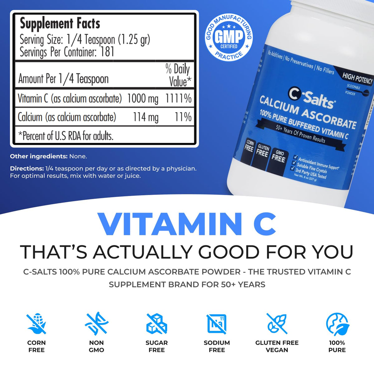 Calcium Ascorbate for immune support