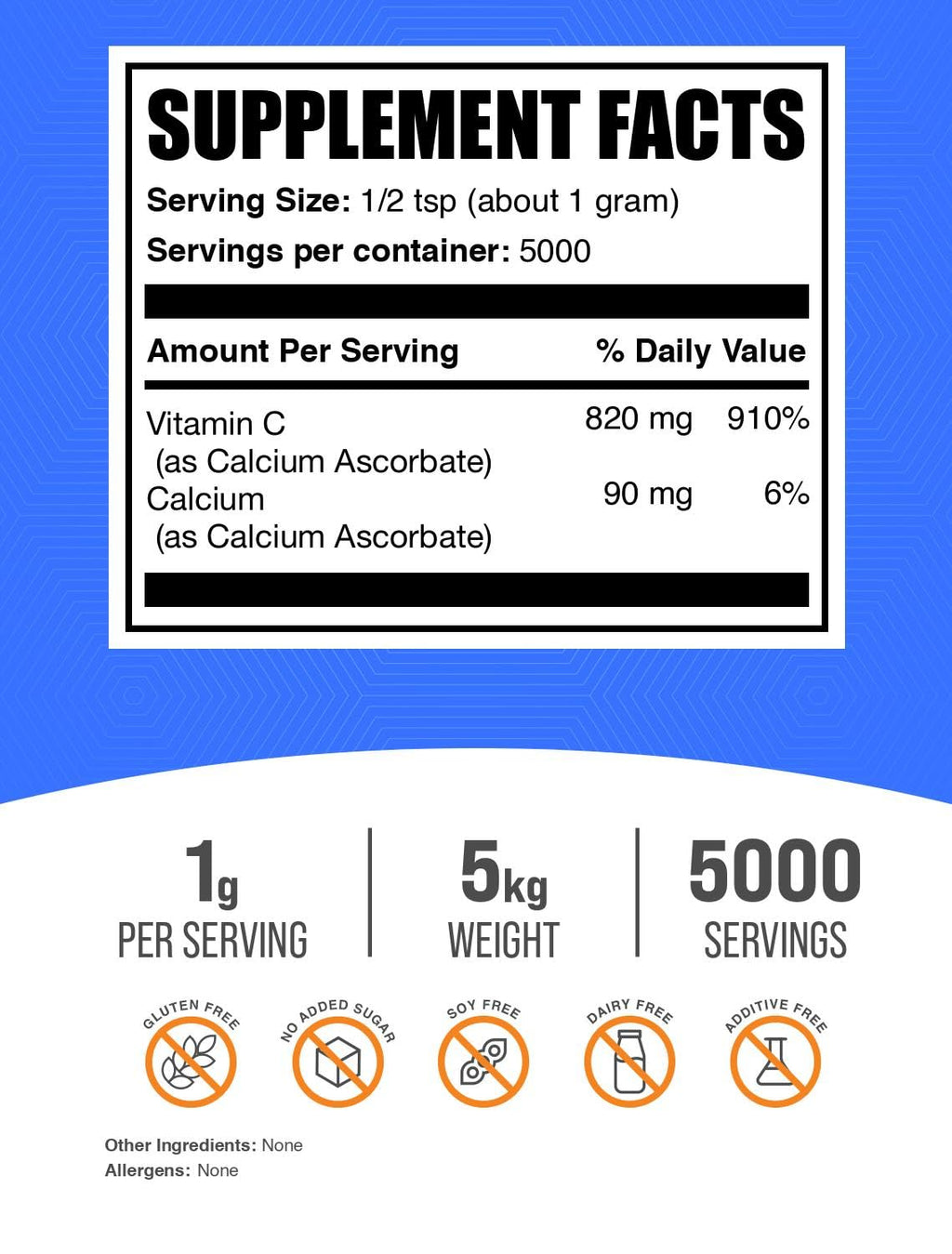 Calcium ascorbate for immune support