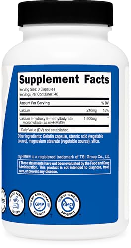 Calcium B-Hydroxy B-Methylbutyrate for health