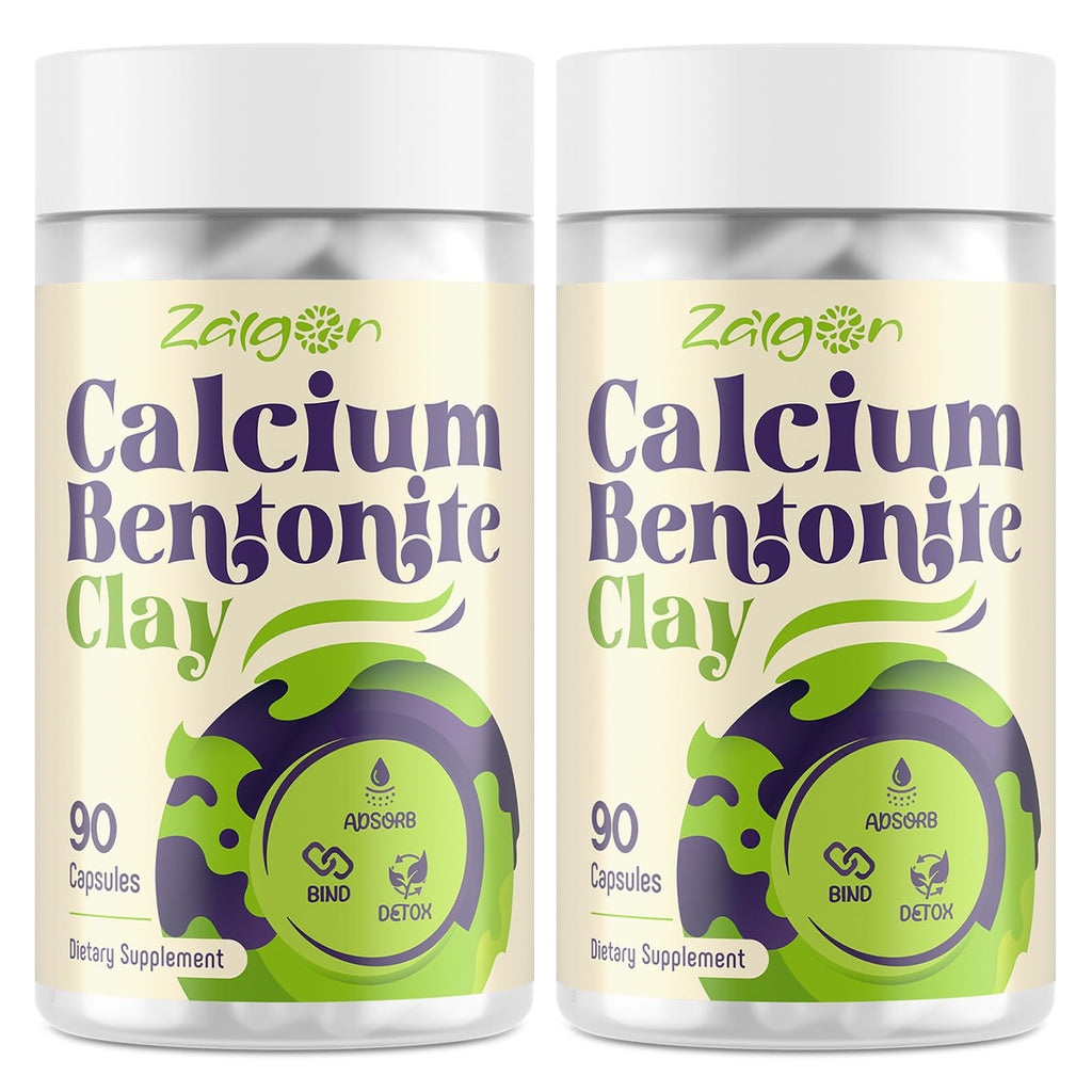 Calcium Bentonite Clay detox capsules