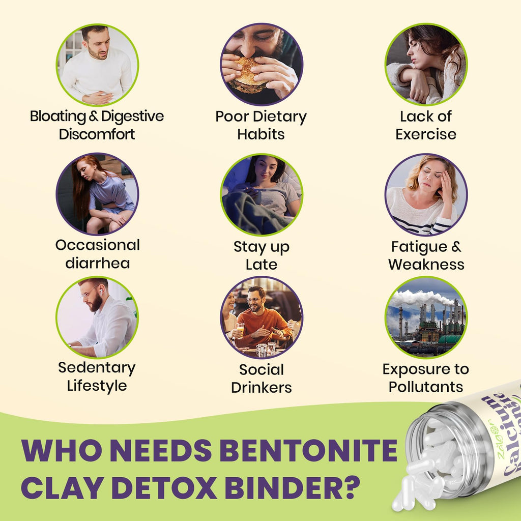 Calcium Bentonite for body cleanse