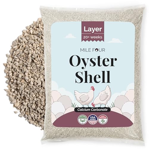 Calcium booster poultry feed for healthy hens