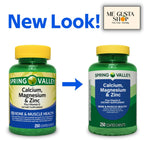 Calcium caplets for daily nutrition