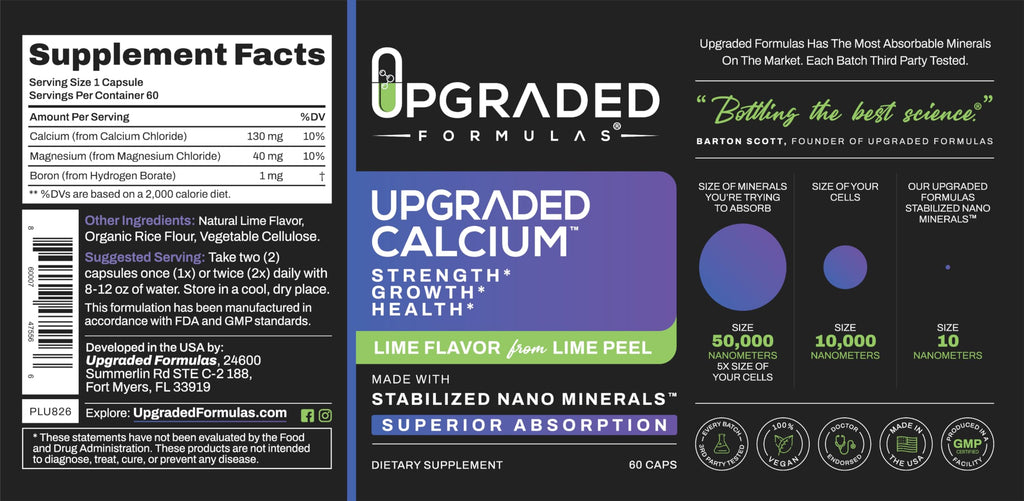 calcium capsules for active lifestyle