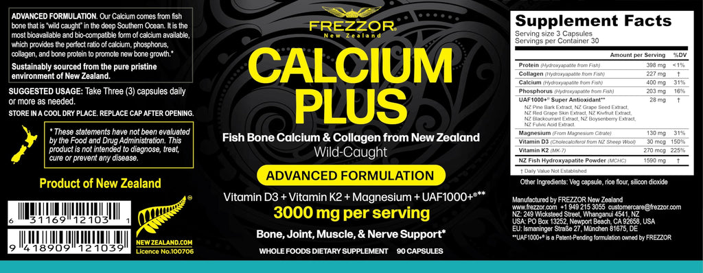 calcium capsules for cardiovascular support