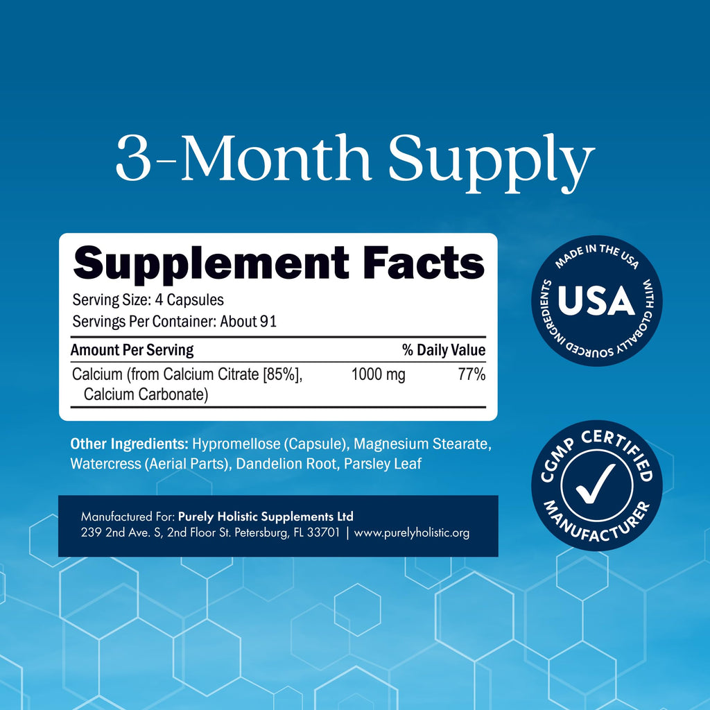 calcium capsules for everyday wellness