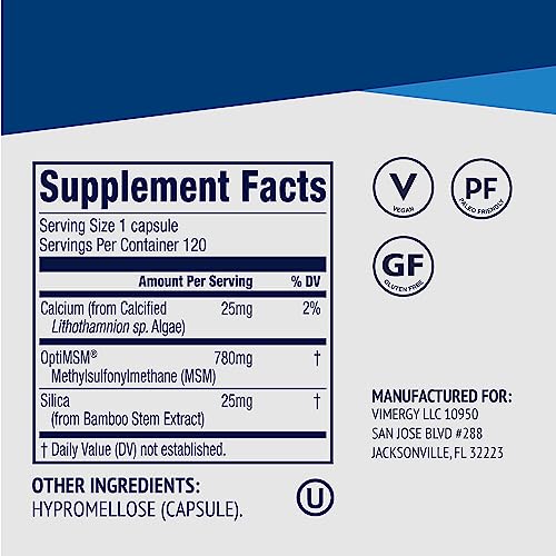 Calcium capsules for healthy hair and nails