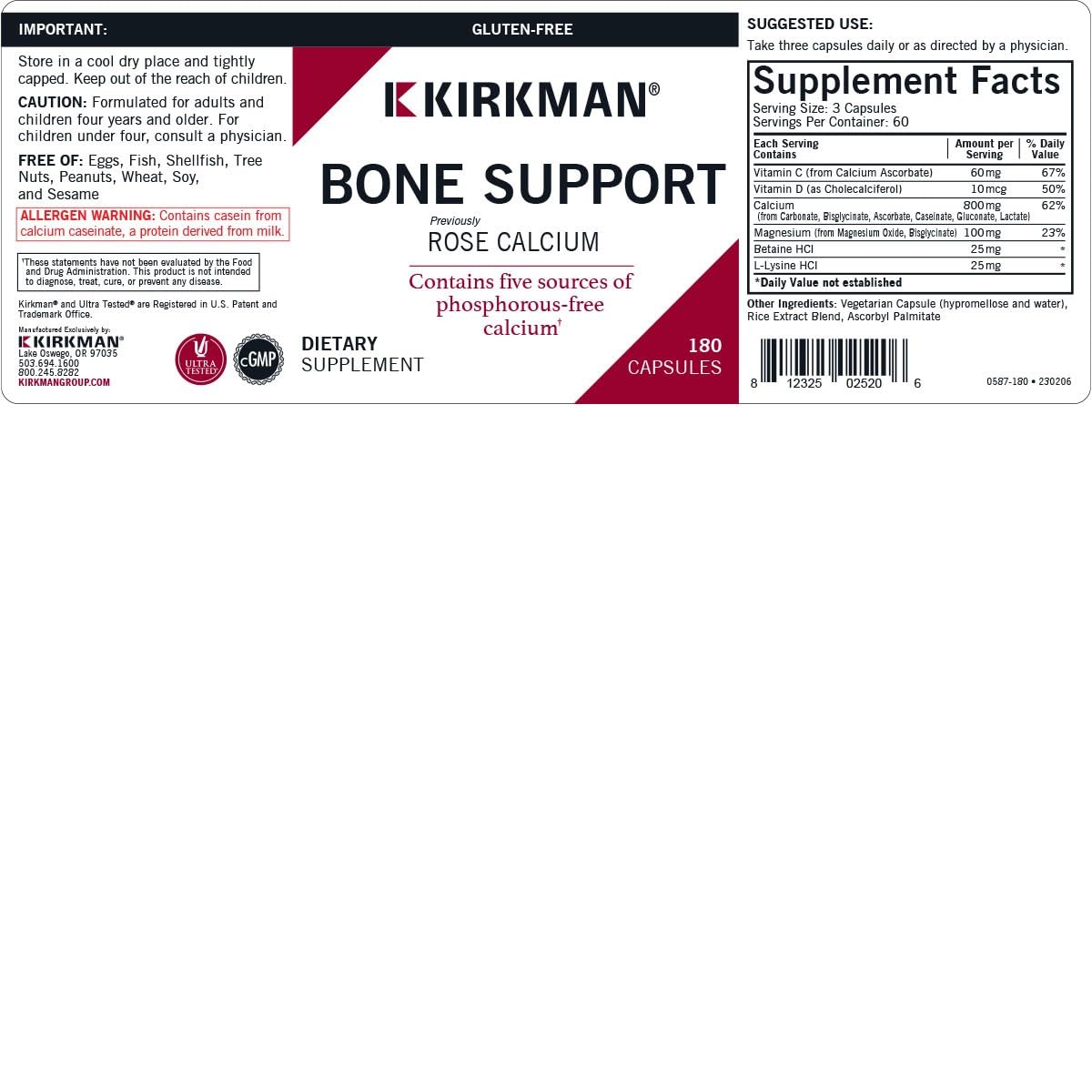 calcium capsules for optimal bone strength