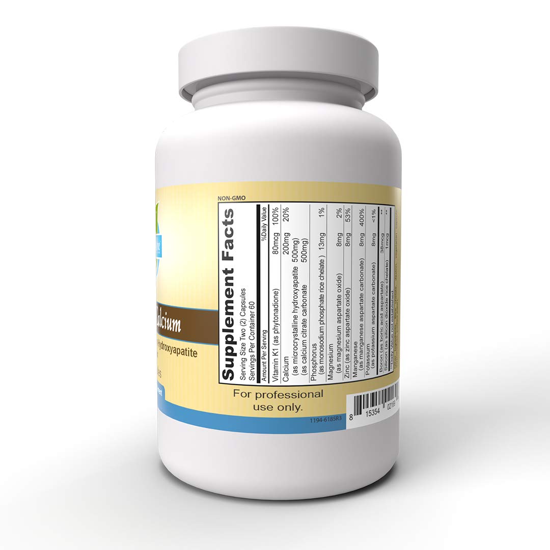 Calcium capsules for strong bones