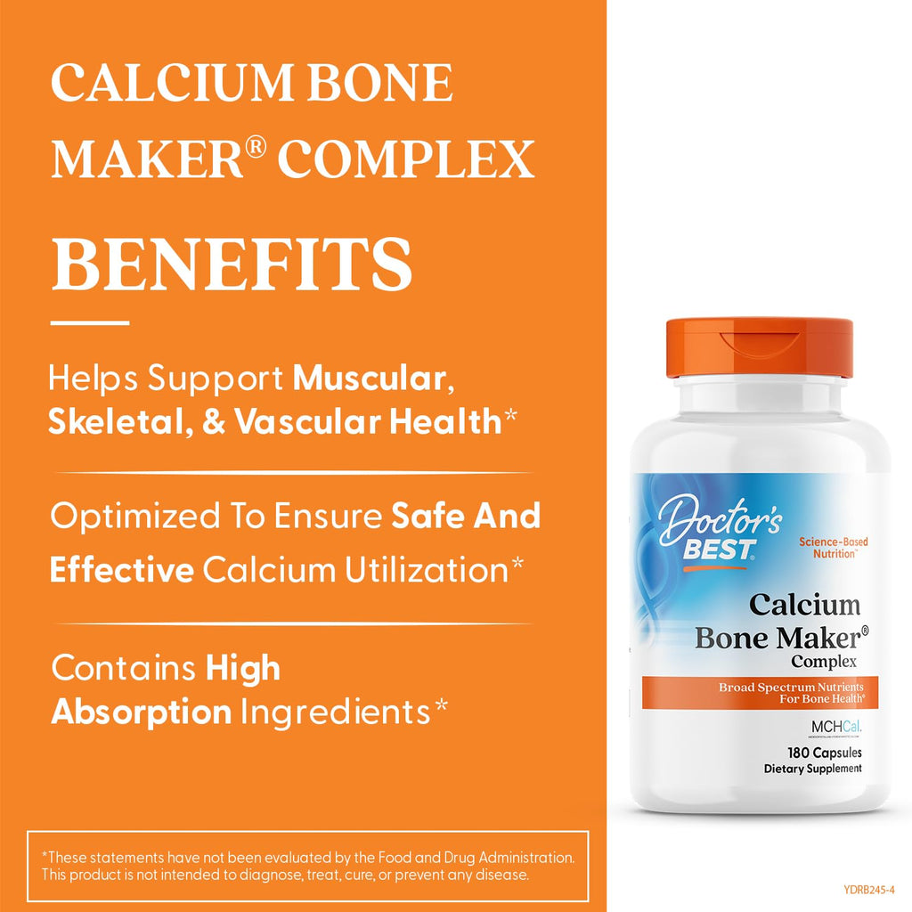 Calcium capsules for strong bones