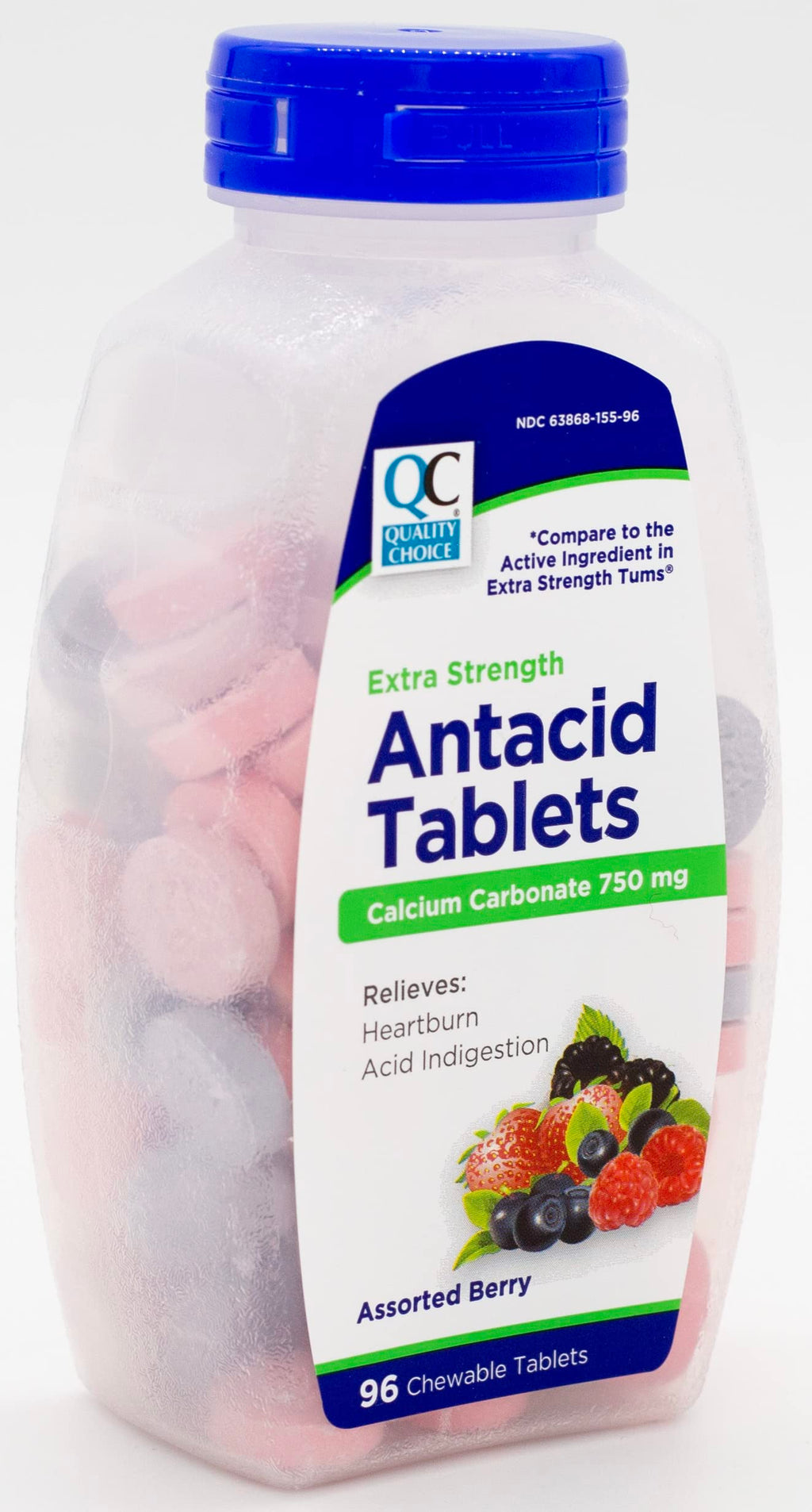 calcium carbonate antacids for digestion