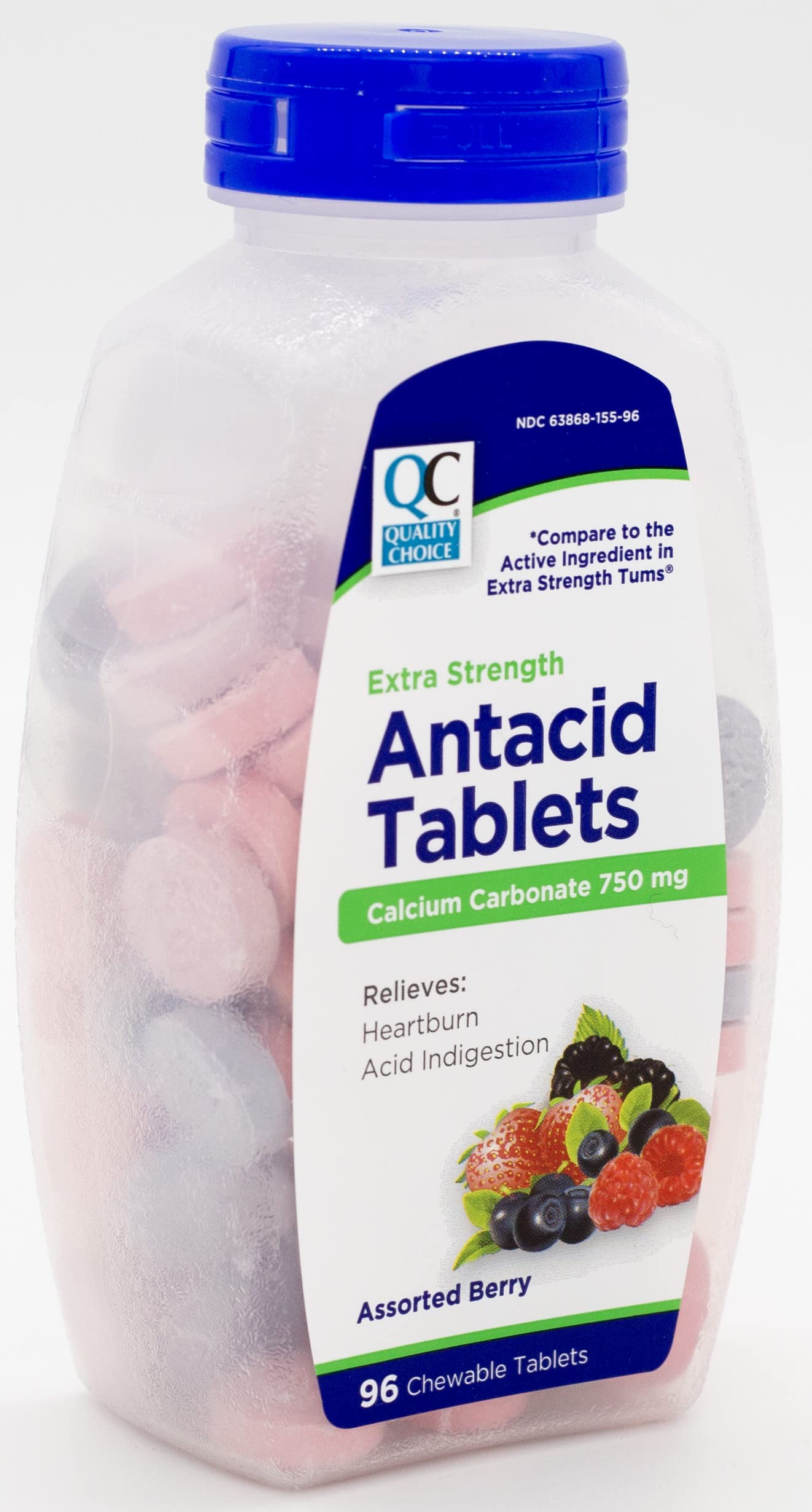 calcium carbonate antacids for digestion